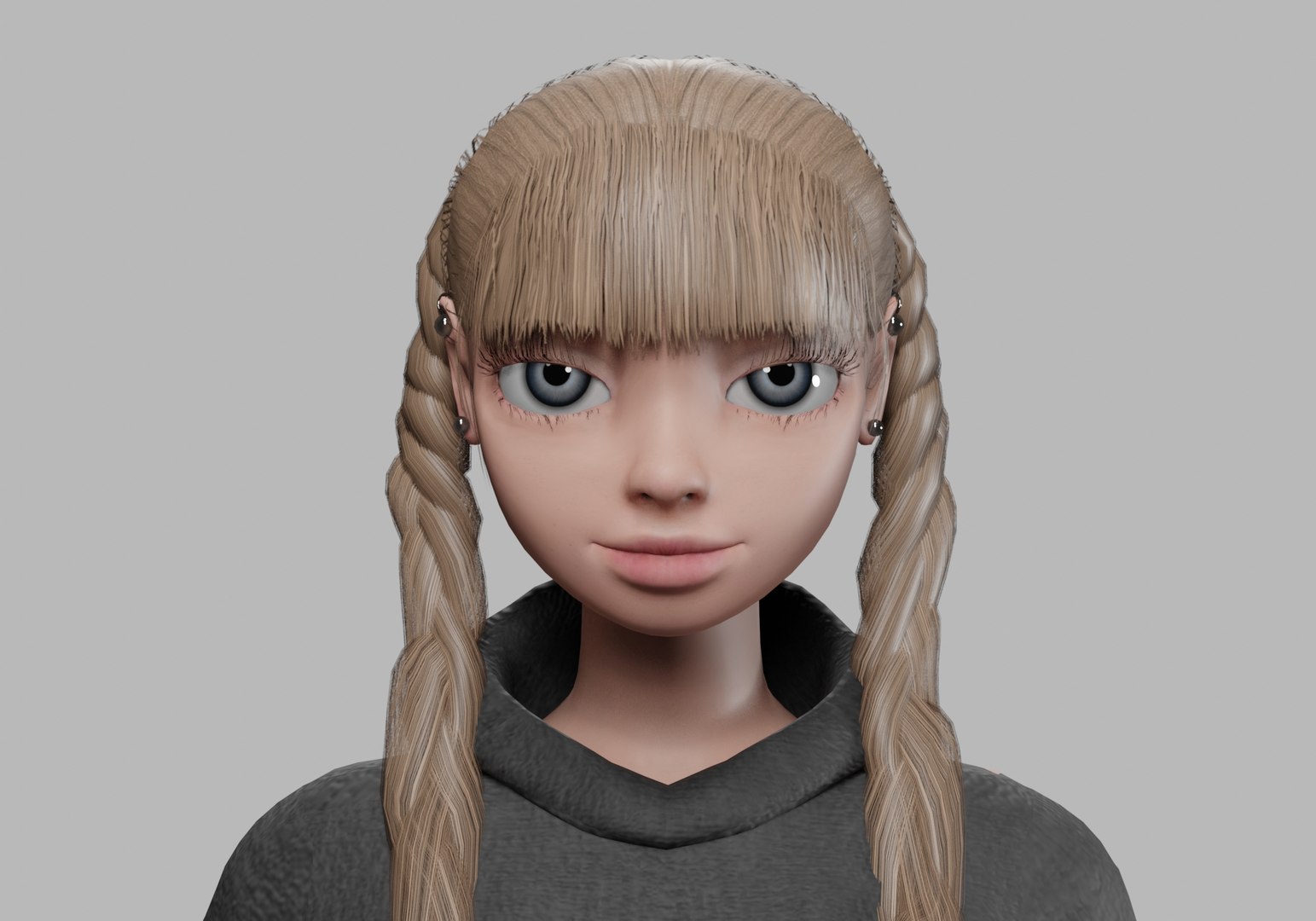 Young Sweet Girl V33789 3D Model - TurboSquid 2263383