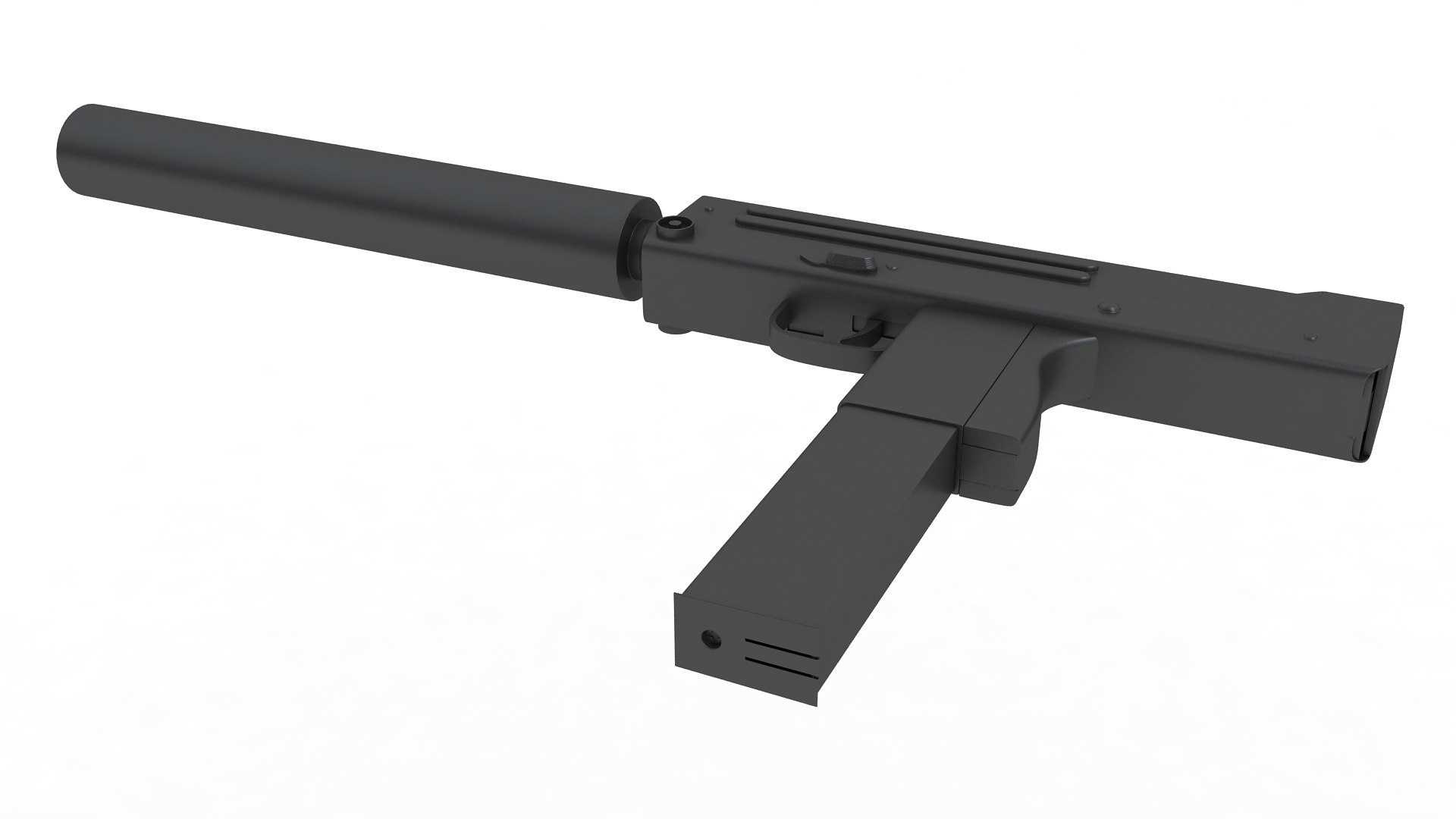 3D MAC-11 Machine Pistol - TurboSquid 2040205