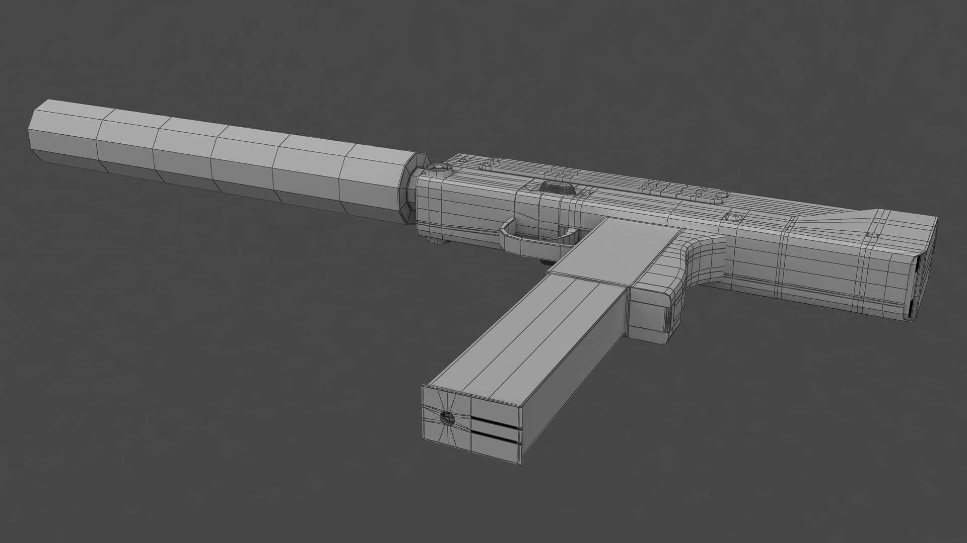 3D MAC-11 Machine Pistol - TurboSquid 2040205
