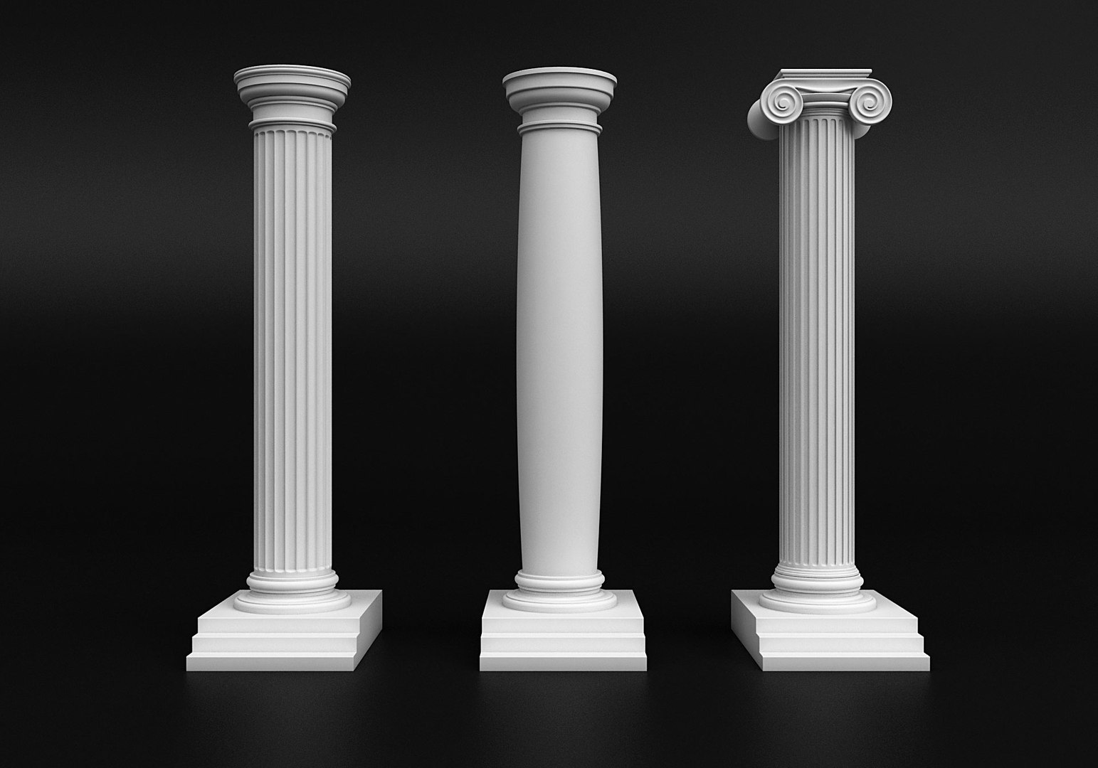 Antique Column 3D Model - TurboSquid 1983747
