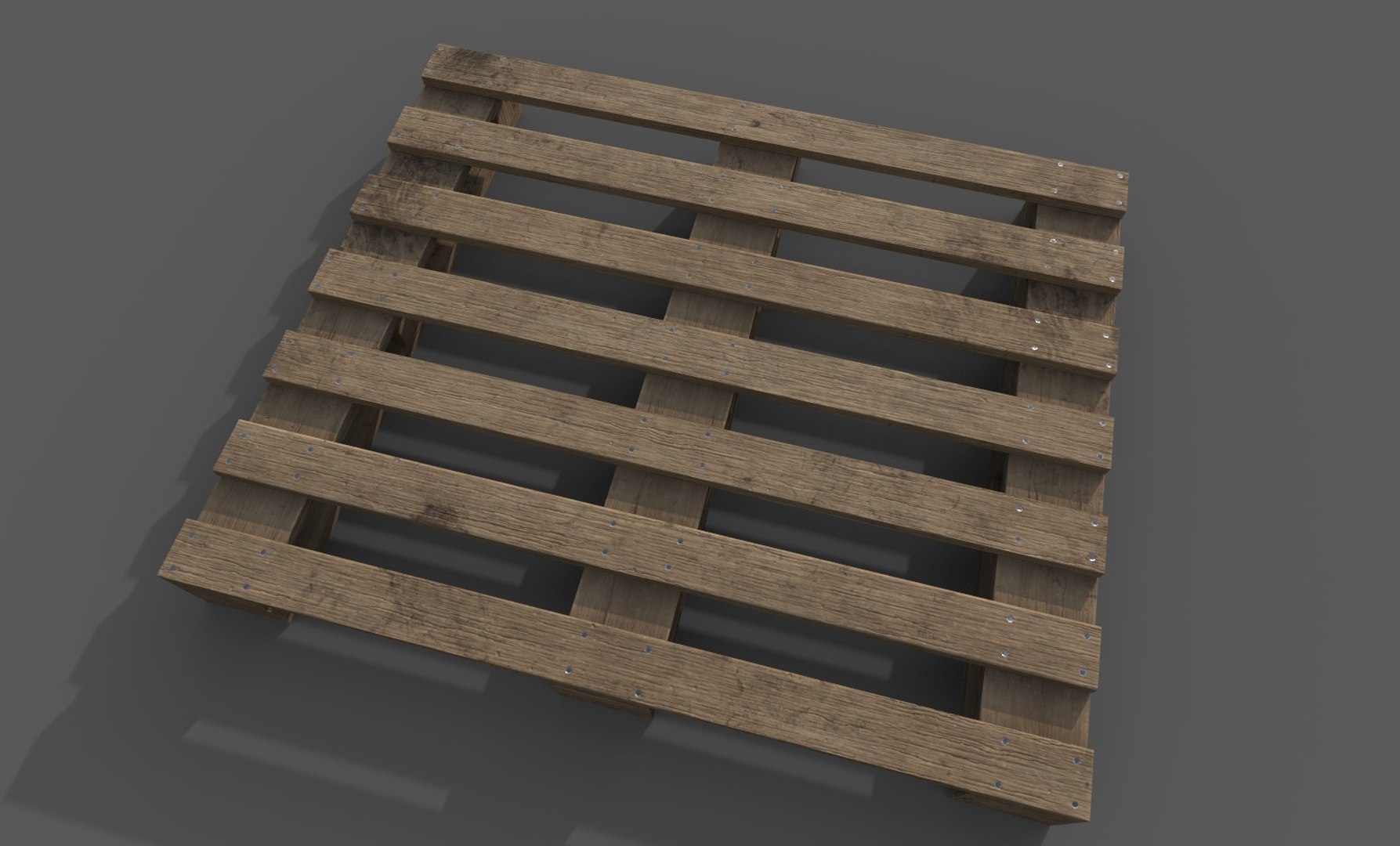 Wooden Pallet 3D Model - TurboSquid 2179363