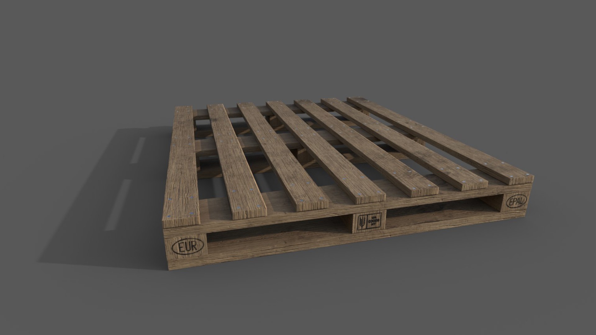 Wooden Pallet 3D Model - TurboSquid 2179363
