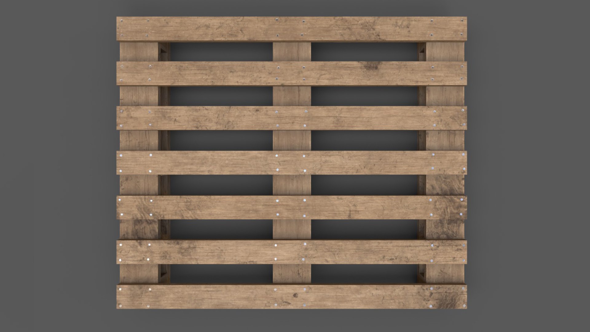 Wooden Pallet 3D Model - TurboSquid 2179363