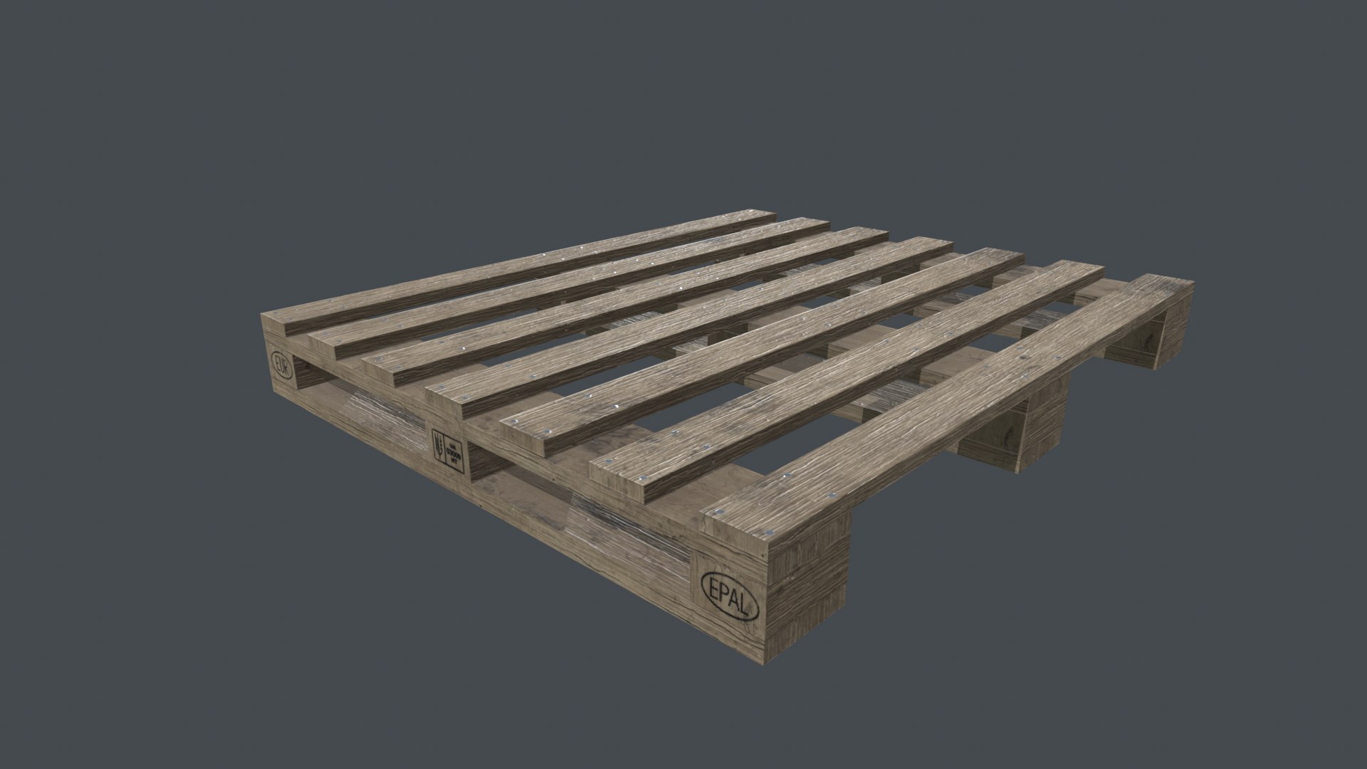 Wooden Pallet 3D Model - TurboSquid 2179363