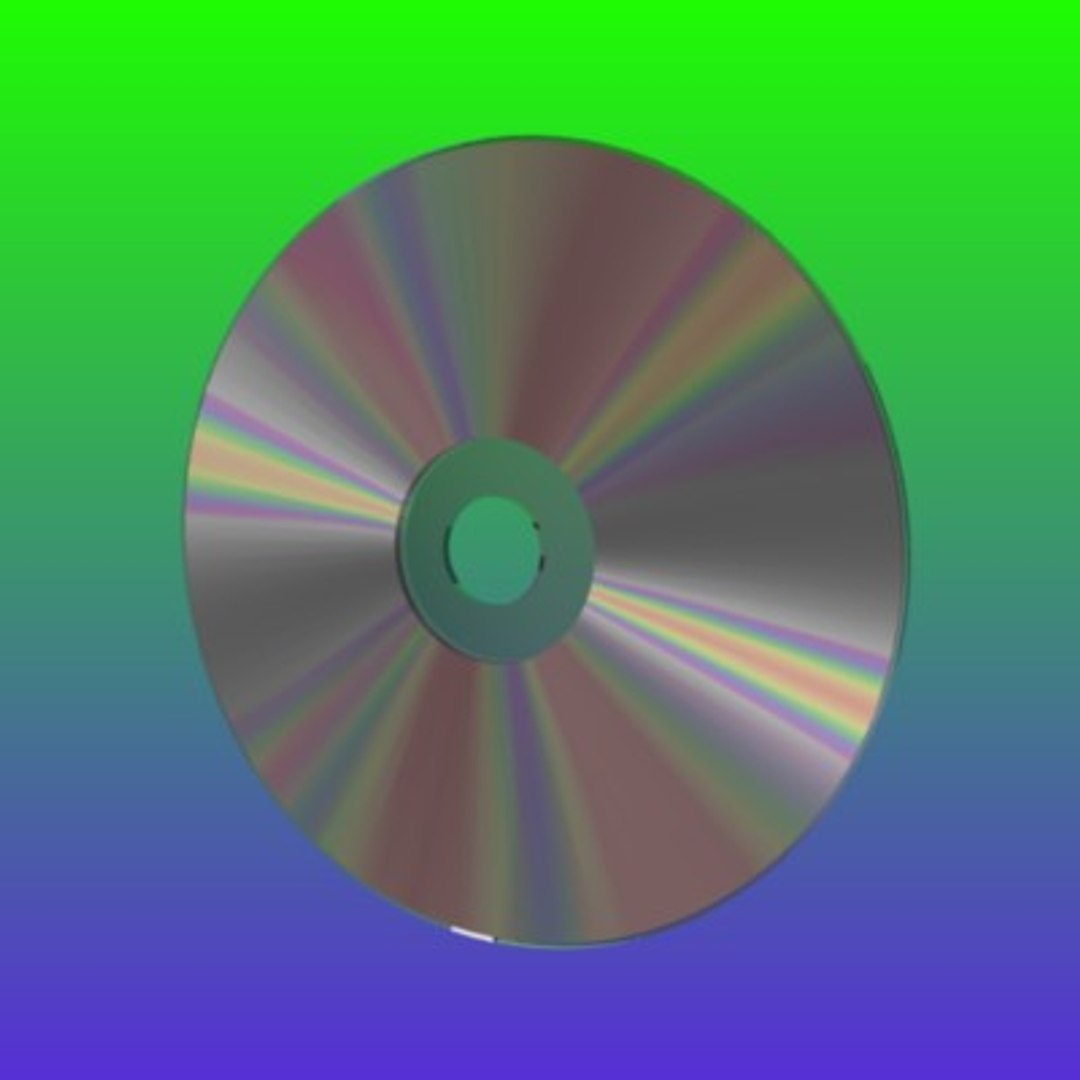 Blend Realistic Cd Disc Better
