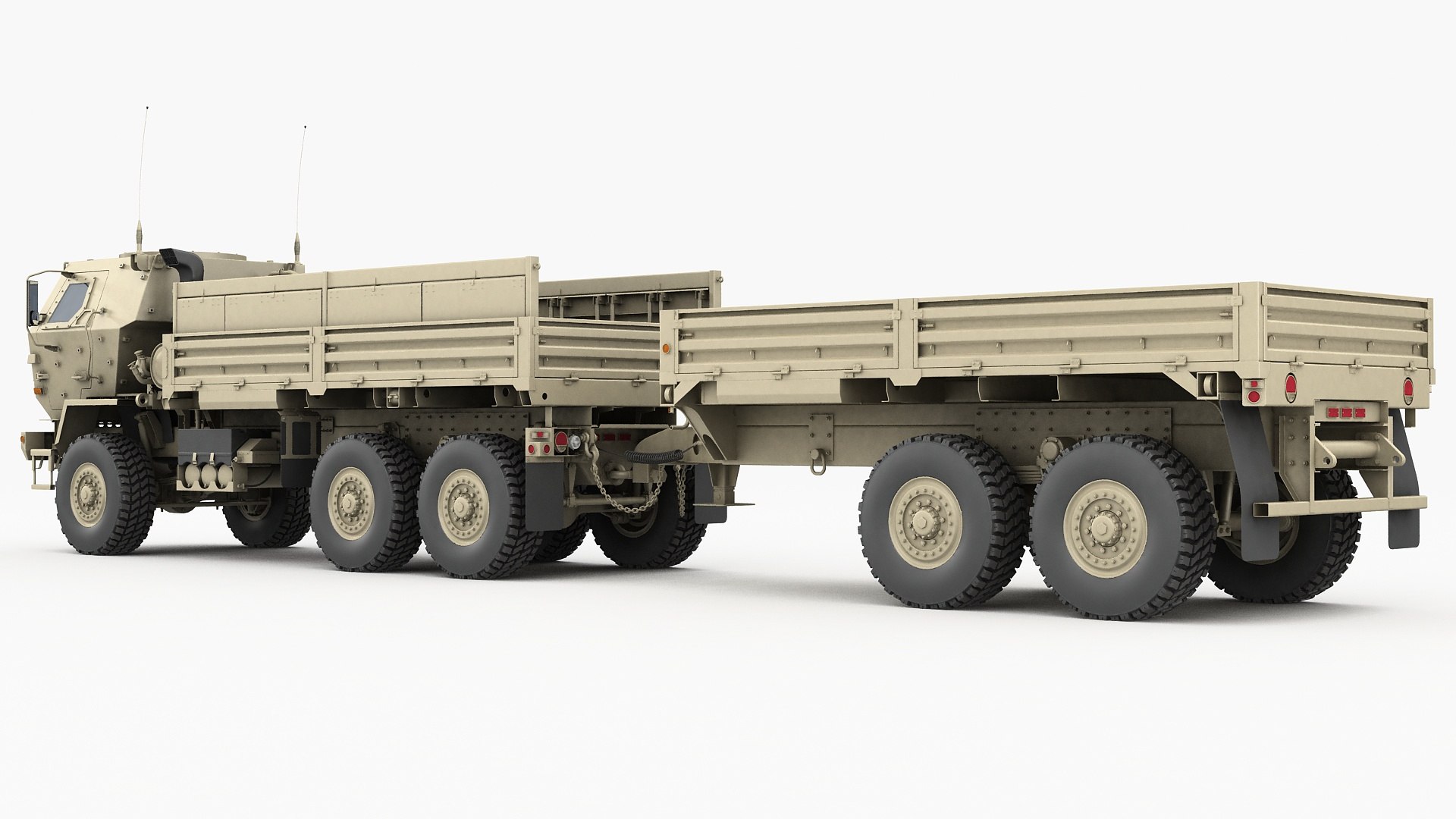 3D model m1083 m1095 mtv trailer - TurboSquid 1554328