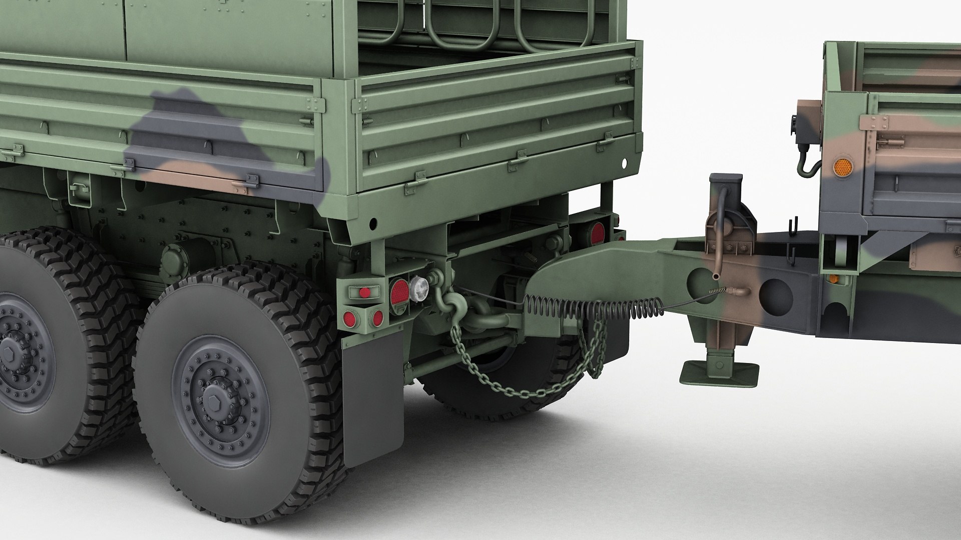 3D model m1083 m1095 mtv trailer - TurboSquid 1554328