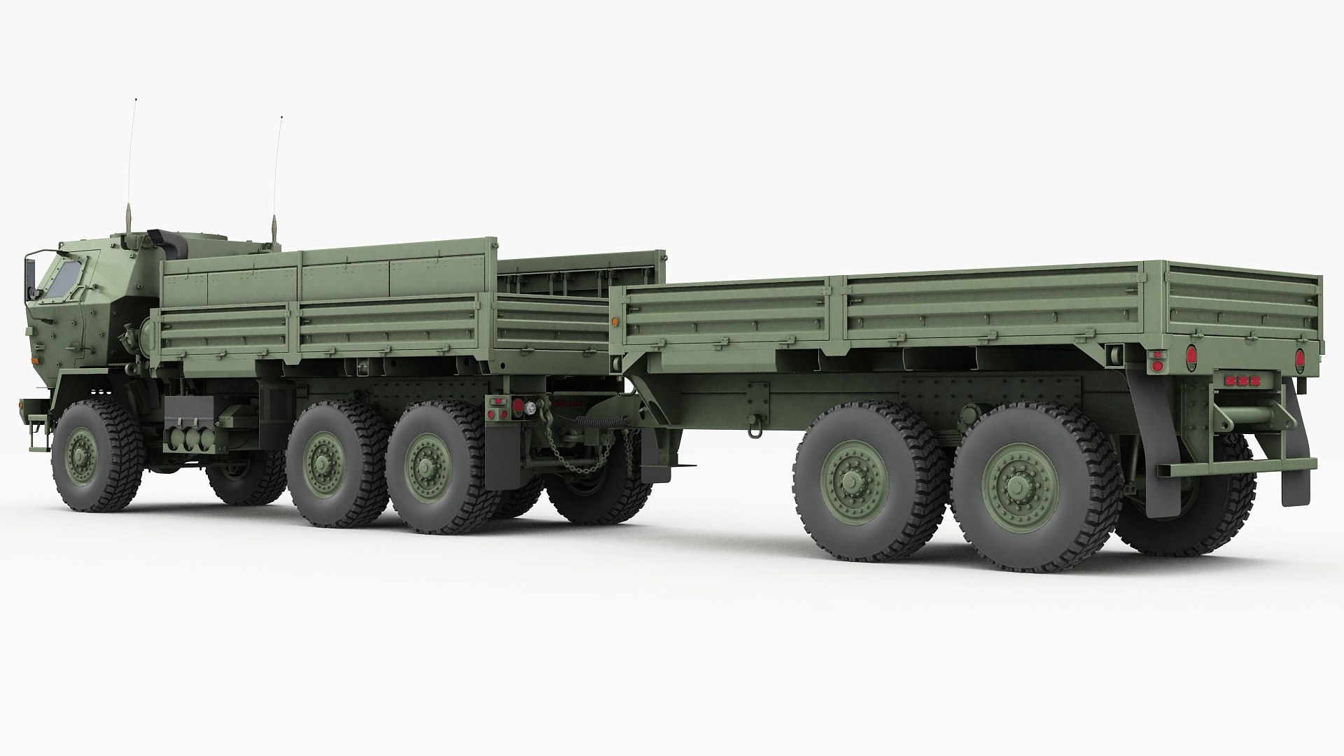 3D model m1083 m1095 mtv trailer - TurboSquid 1554328