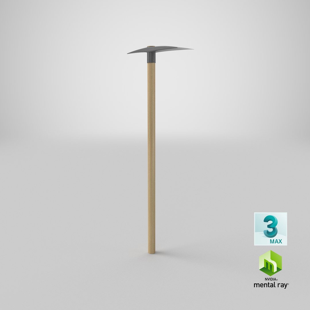 3D Mattock Model - TurboSquid 1810281