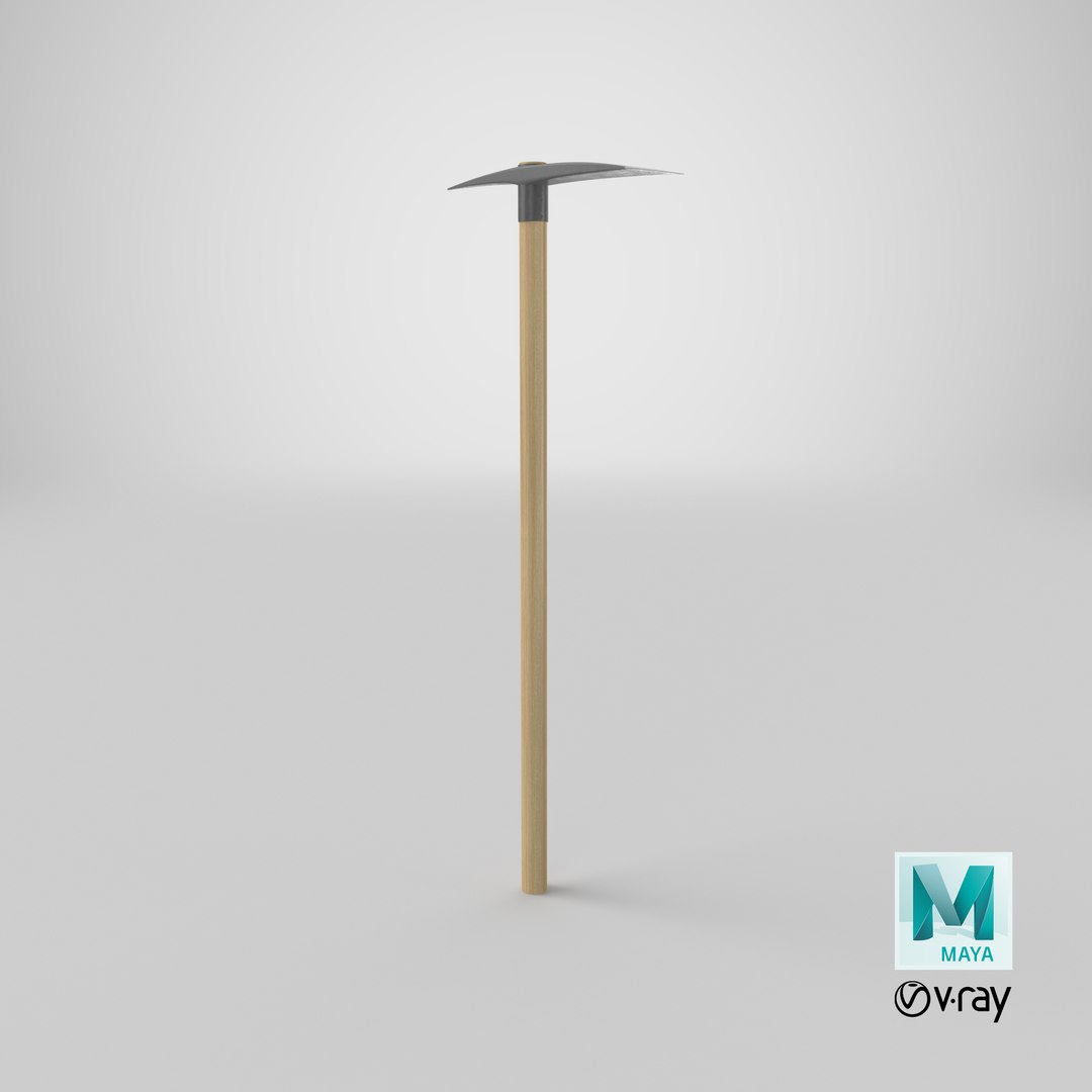 3D Mattock Model - TurboSquid 1810281