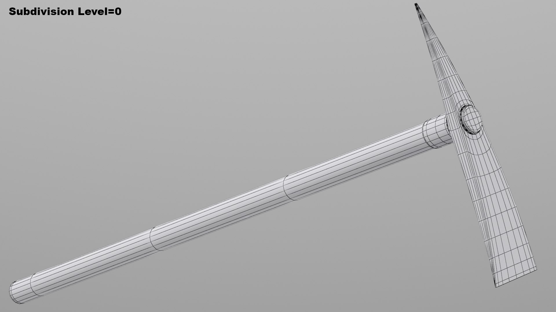 3D Mattock Model - TurboSquid 1810281