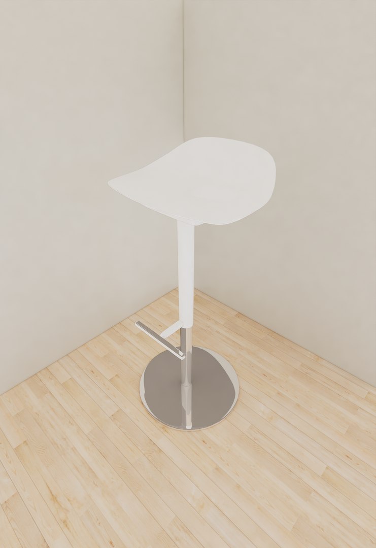 Bar Stool IKEA JANINGE 3D Model - TurboSquid 1959540