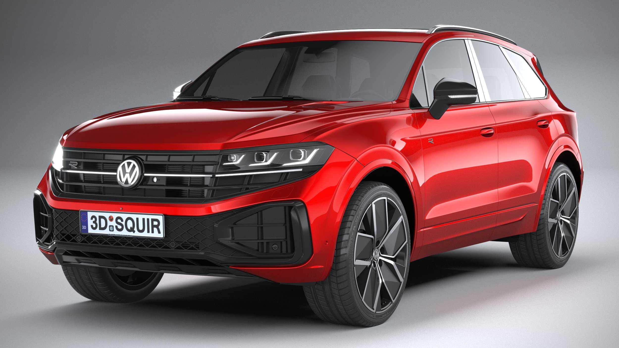 modelo 3d Volkswagen Touareg R-Line 2024 - TurboSquid 2099541