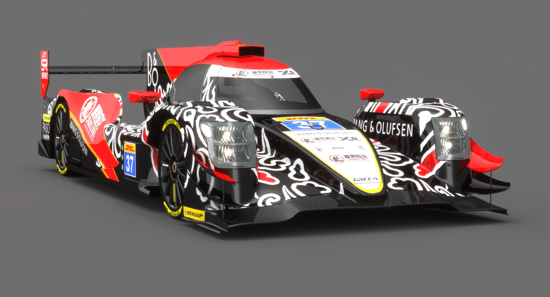 Jackie chan dc racing 3D model - TurboSquid 1193570