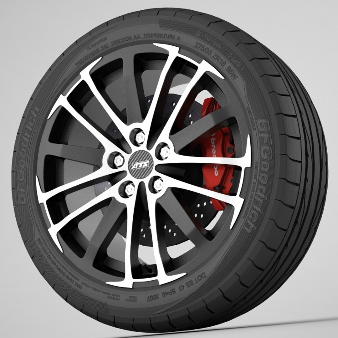 3d model wheel ats x-treme