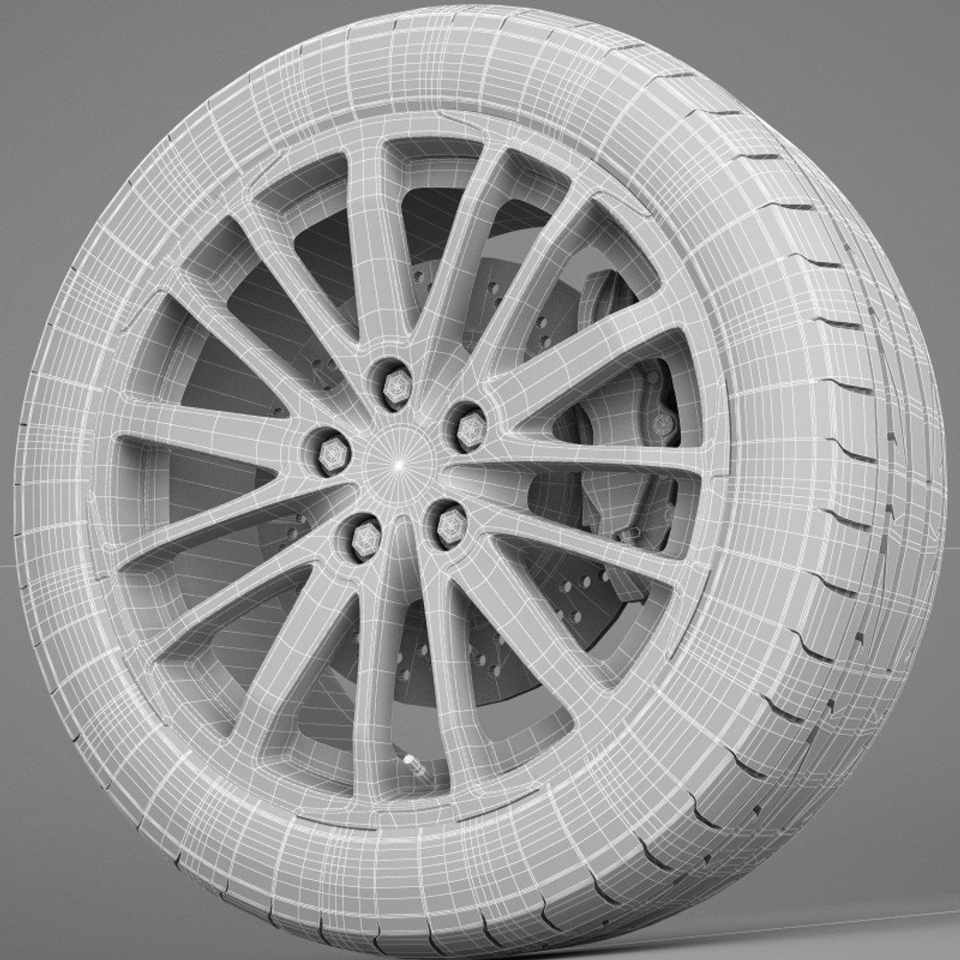 3d model wheel ats x-treme