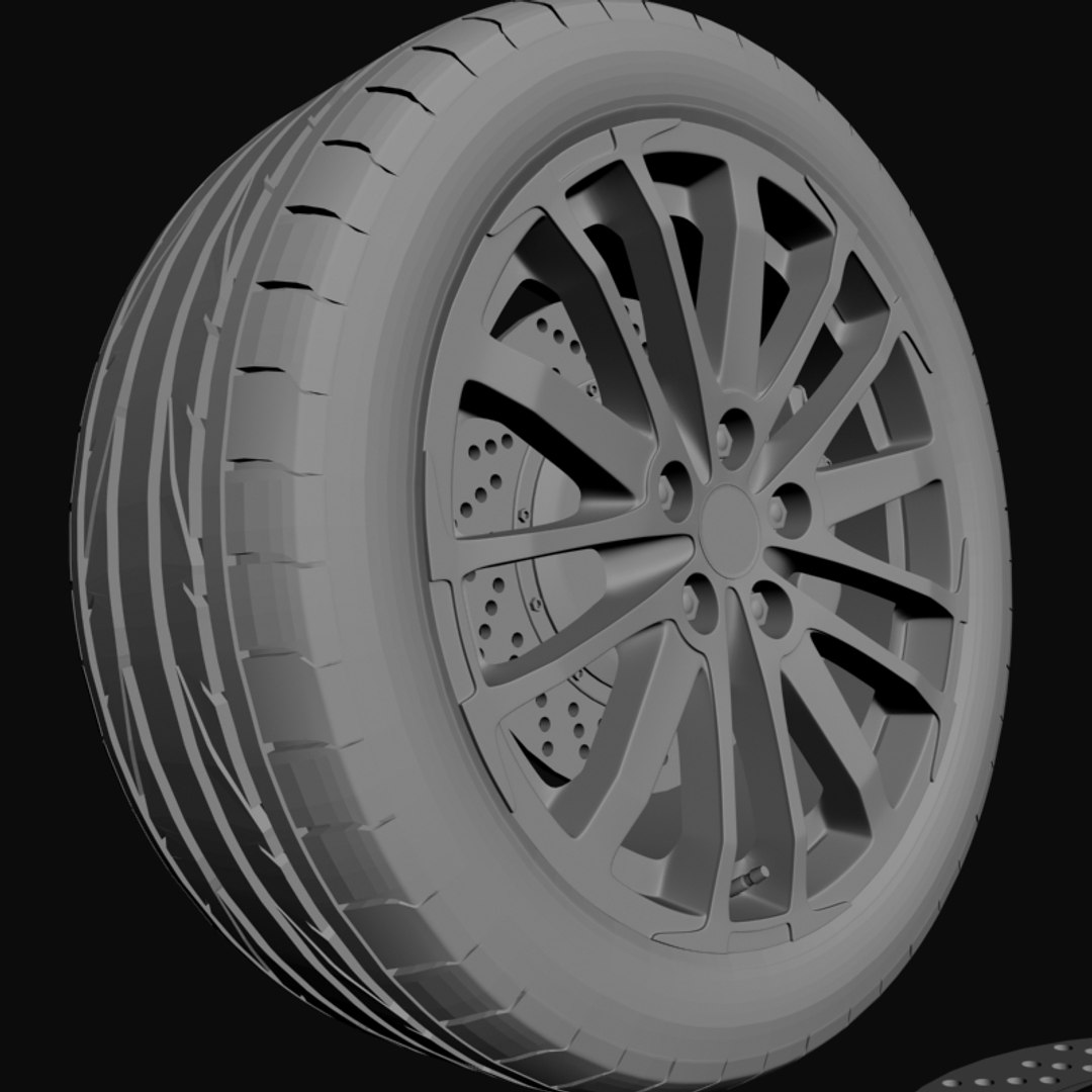 3d model wheel ats x-treme