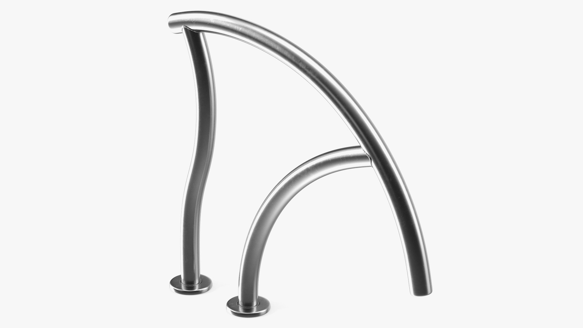 3D Model Elegant Grab Rail For Pool - TurboSquid 1990745