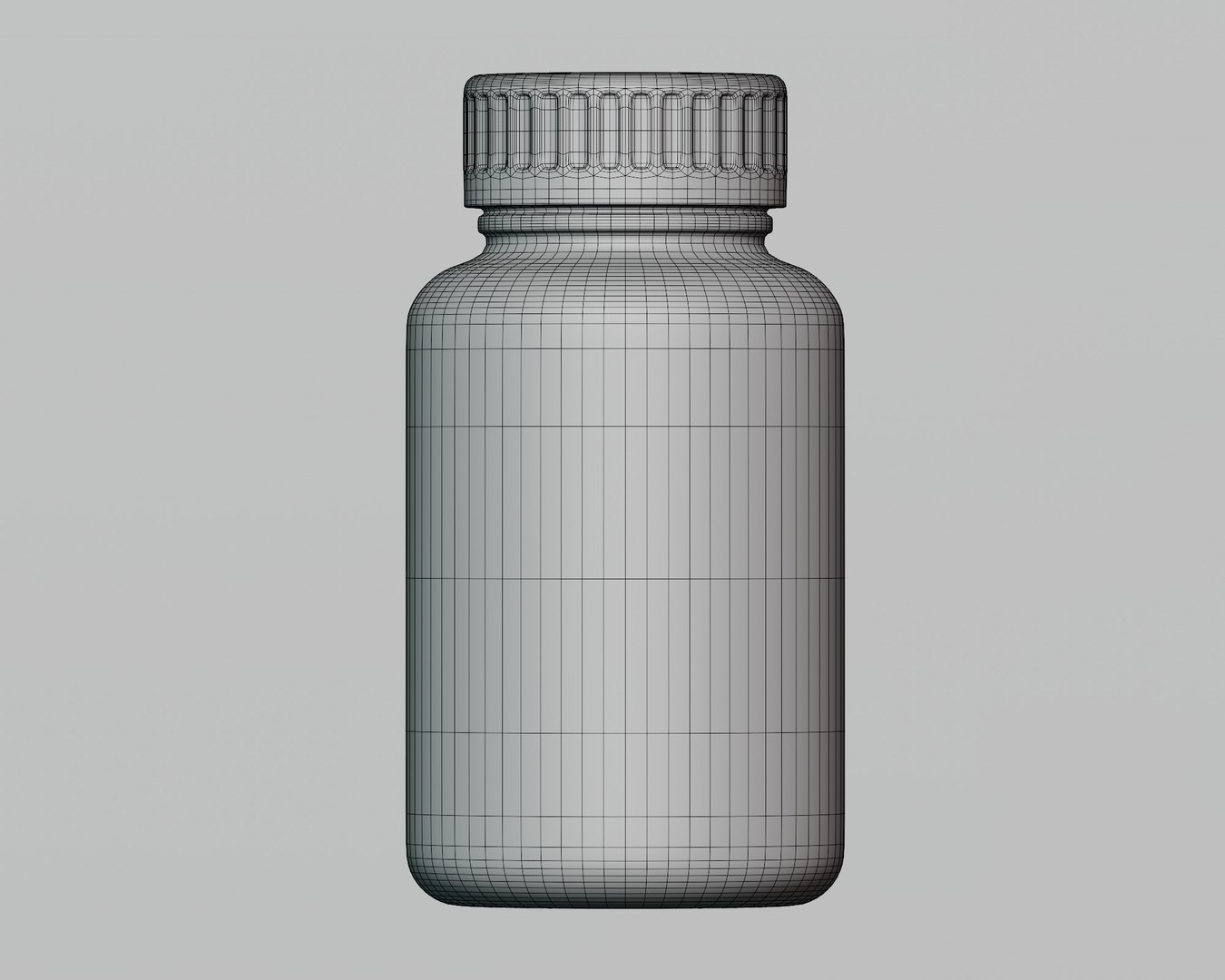Supplement Bottle 3D Model - TurboSquid 2125537