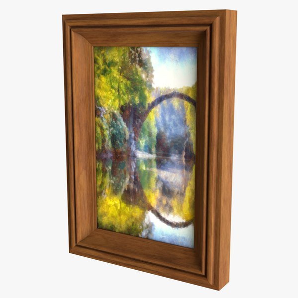 Realistic oil painting model - TurboSquid 1285626