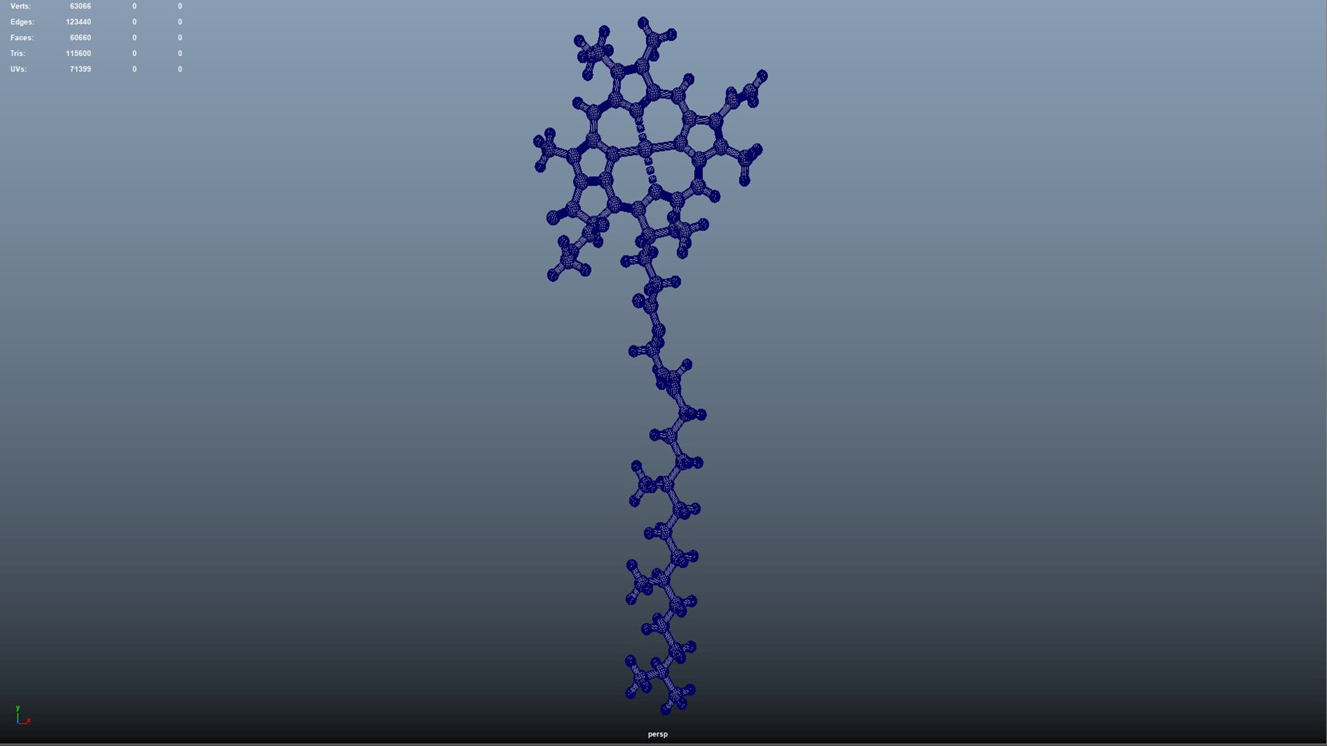 3D Chlorophyll-b - TurboSquid 2210458