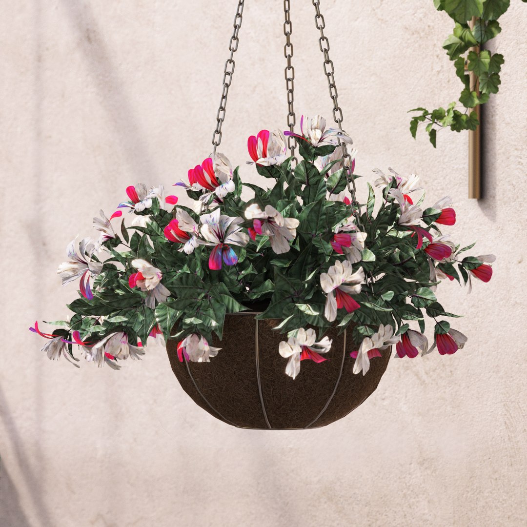 Brackets Flowers 3d Max