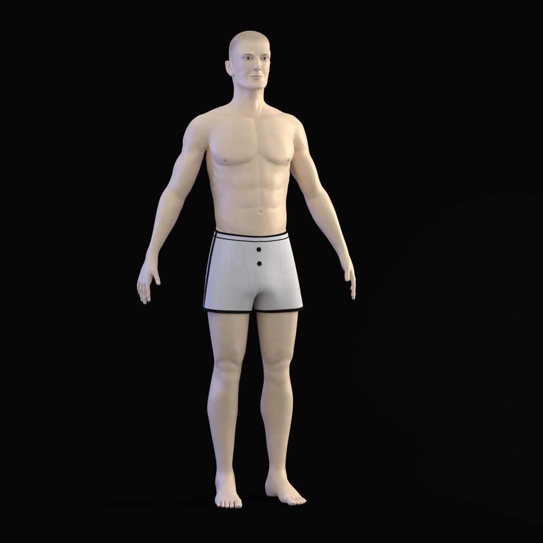 peter male character 3d model