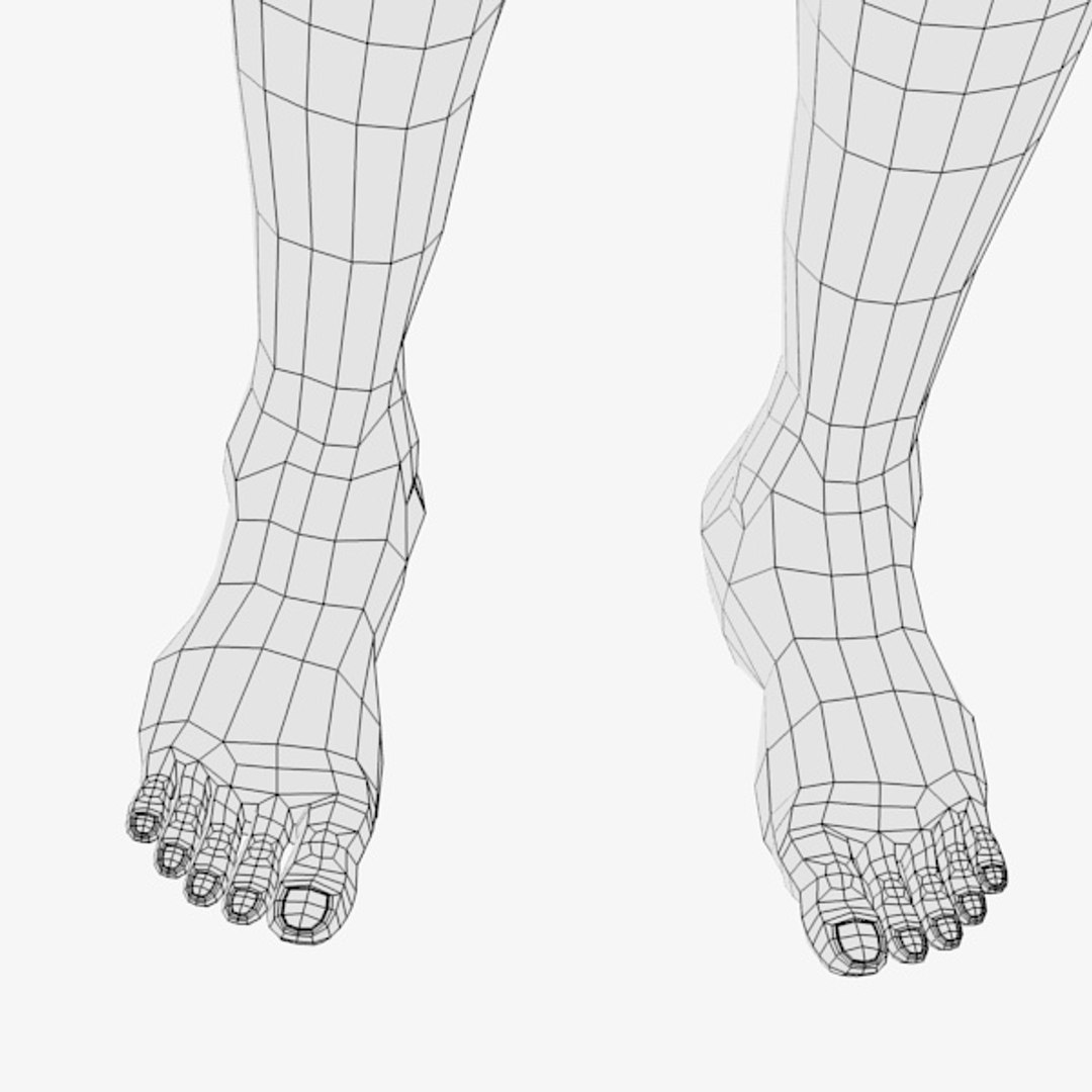 peter male character 3d model