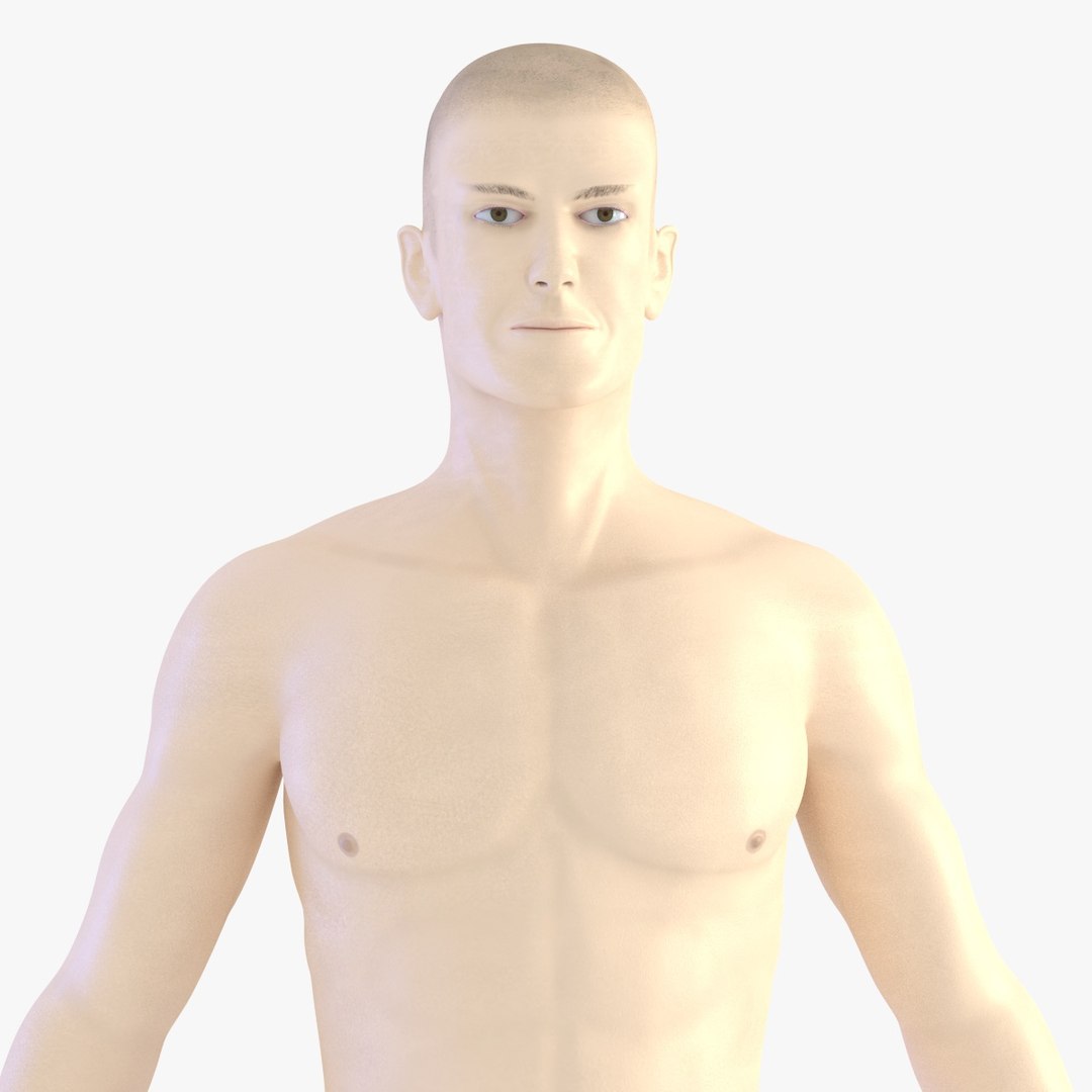 peter male character 3d model