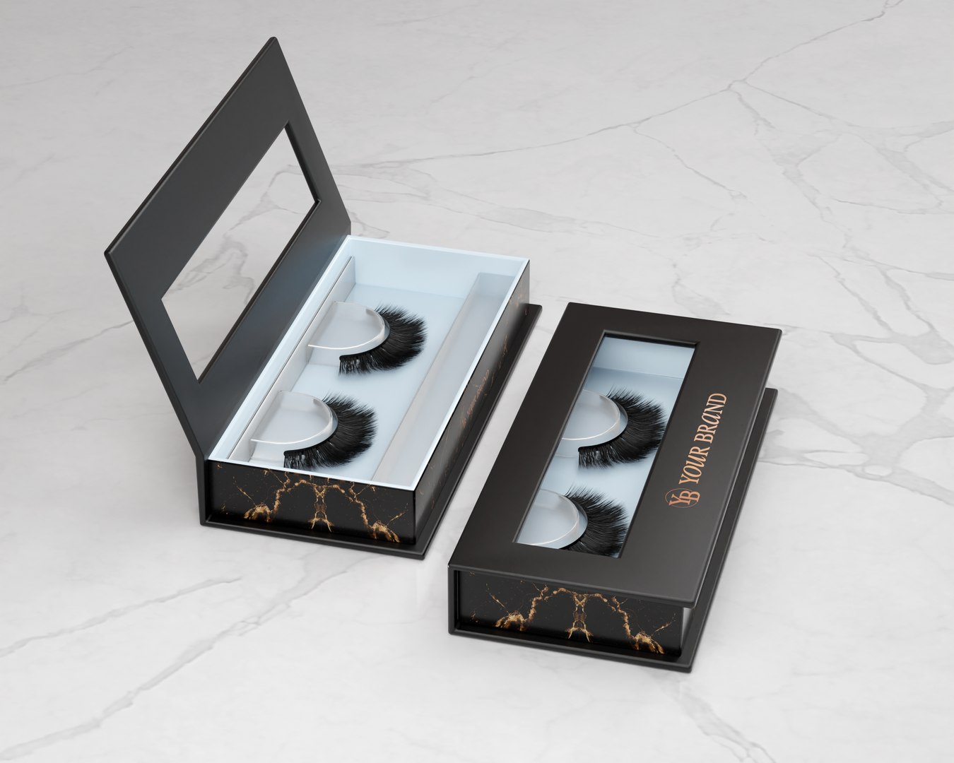Eyelash Box Packaging Box 3D Model - TurboSquid 2326006