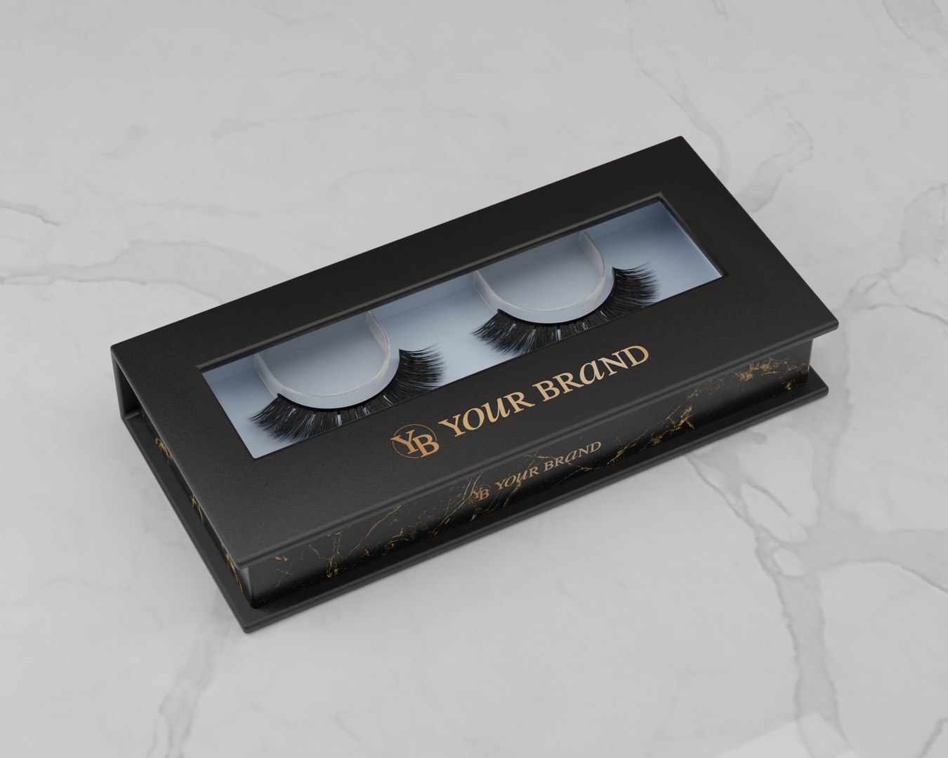 Eyelash Box Packaging Box 3D Model - TurboSquid 2326006
