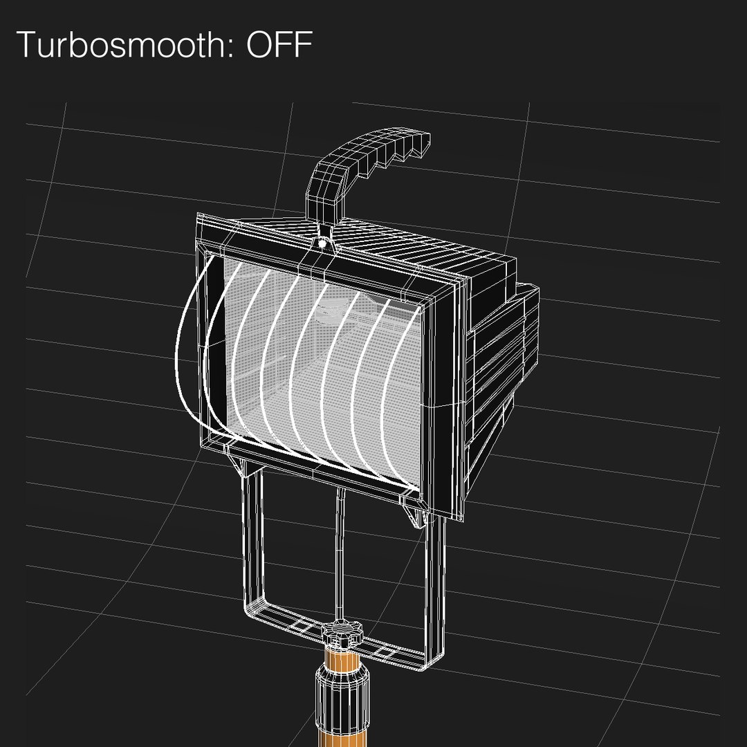Construction Light 3d Model