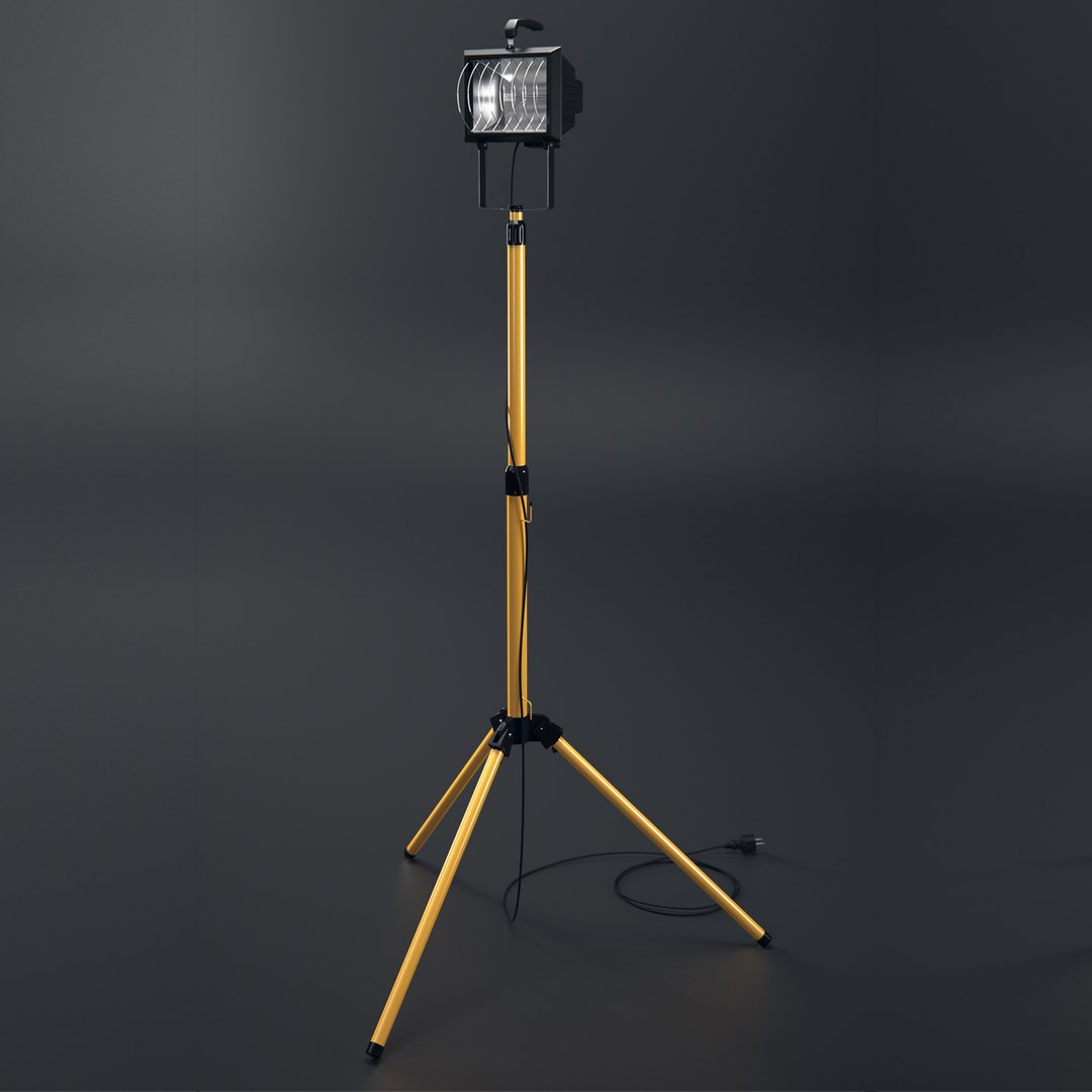Construction Light 3d Model