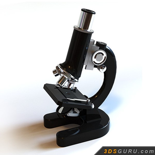3d microscope model