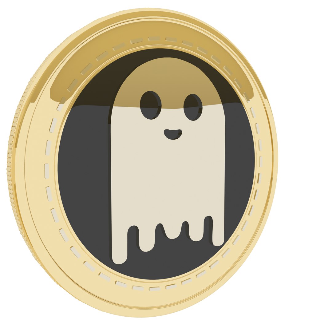 Aave Cryptocurrency Gold Coin 3D model - TurboSquid 1763497