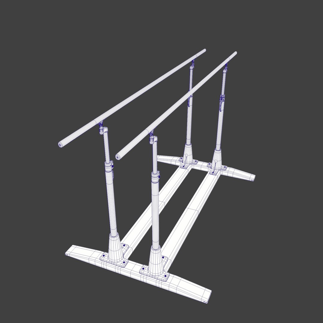 3d Parallel Bars