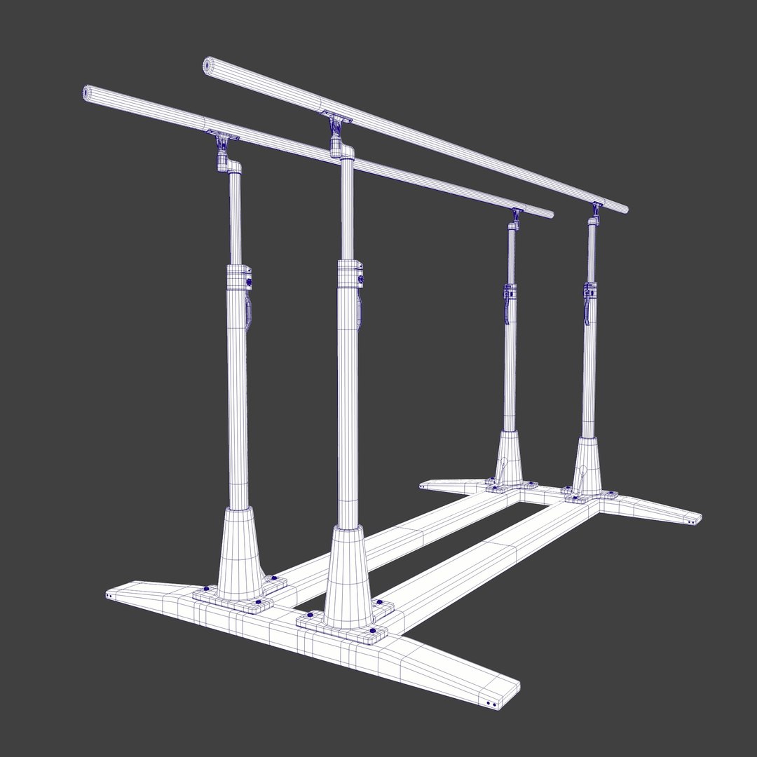 3d Parallel Bars