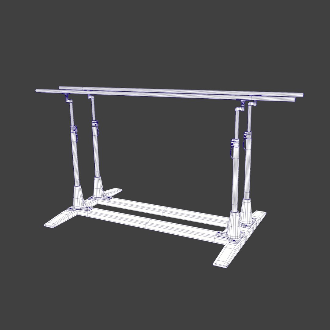 3d Parallel Bars