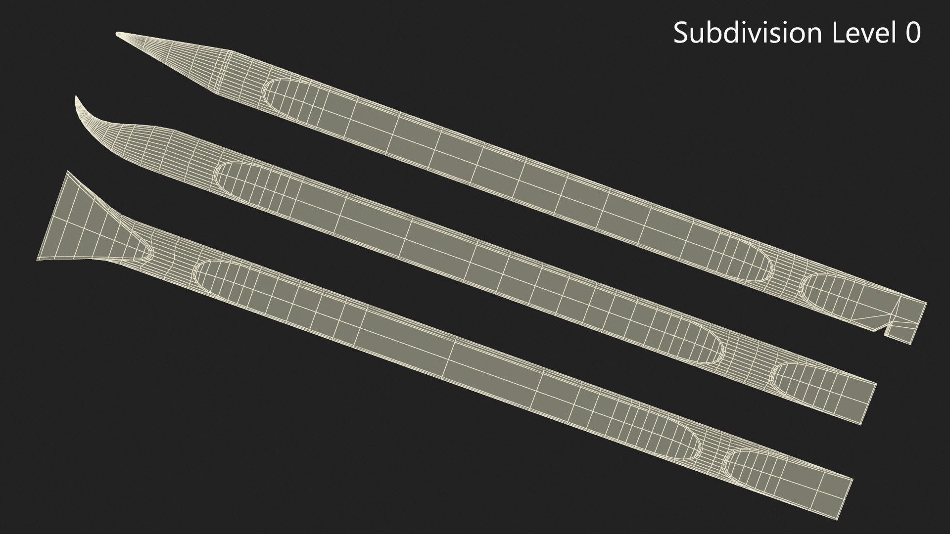3D Nylon Plastic Spudger Set Model - TurboSquid 2214629
