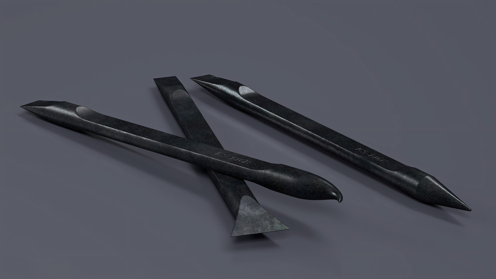 3D Nylon Plastic Spudger Set Model - TurboSquid 2214629