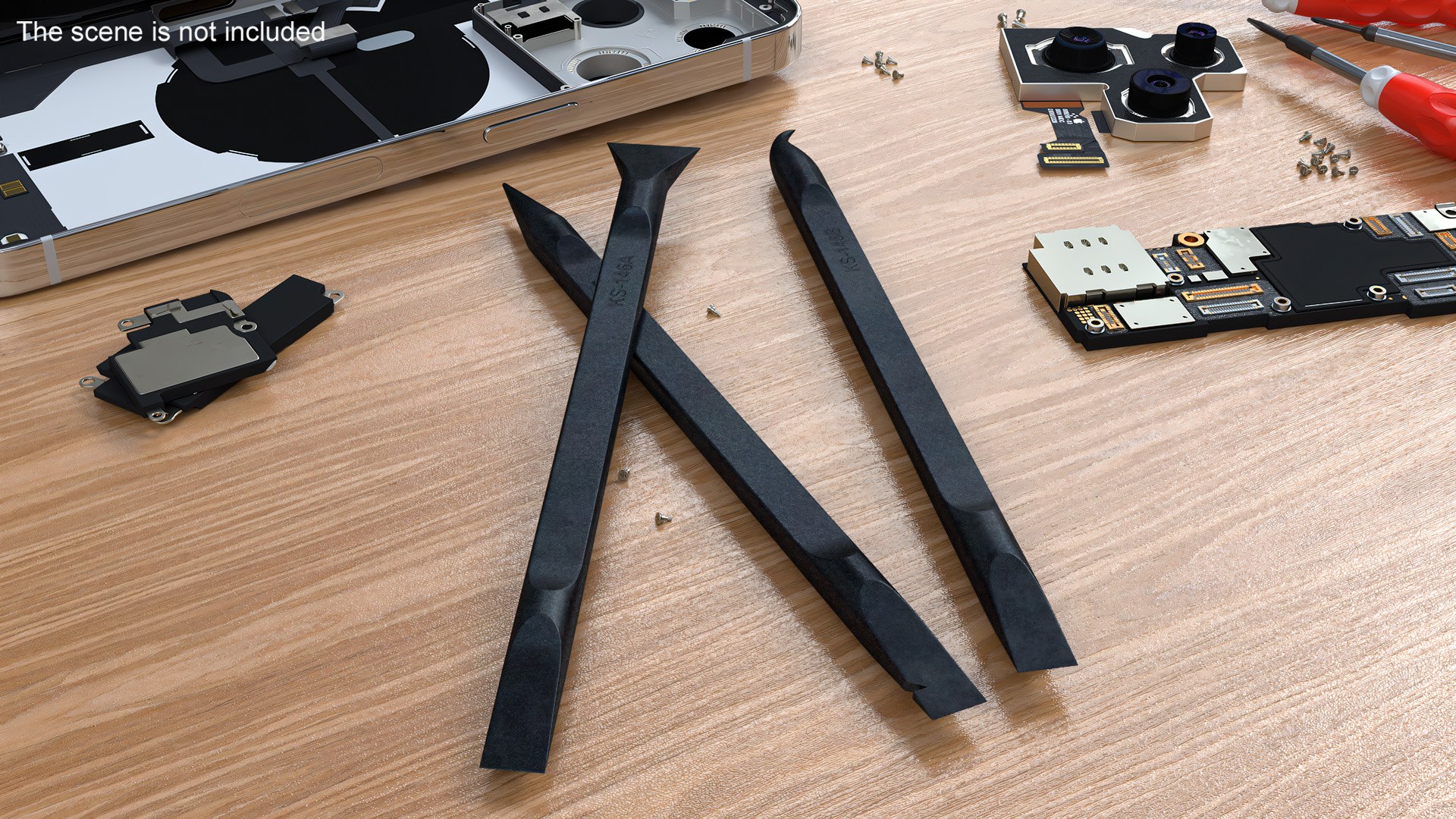 3D Nylon Plastic Spudger Set Model - TurboSquid 2214629