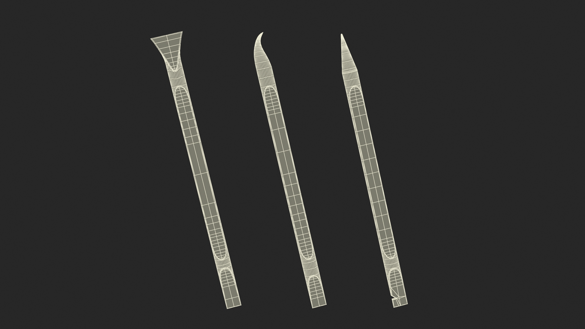 3D Nylon Plastic Spudger Set Model - TurboSquid 2214629