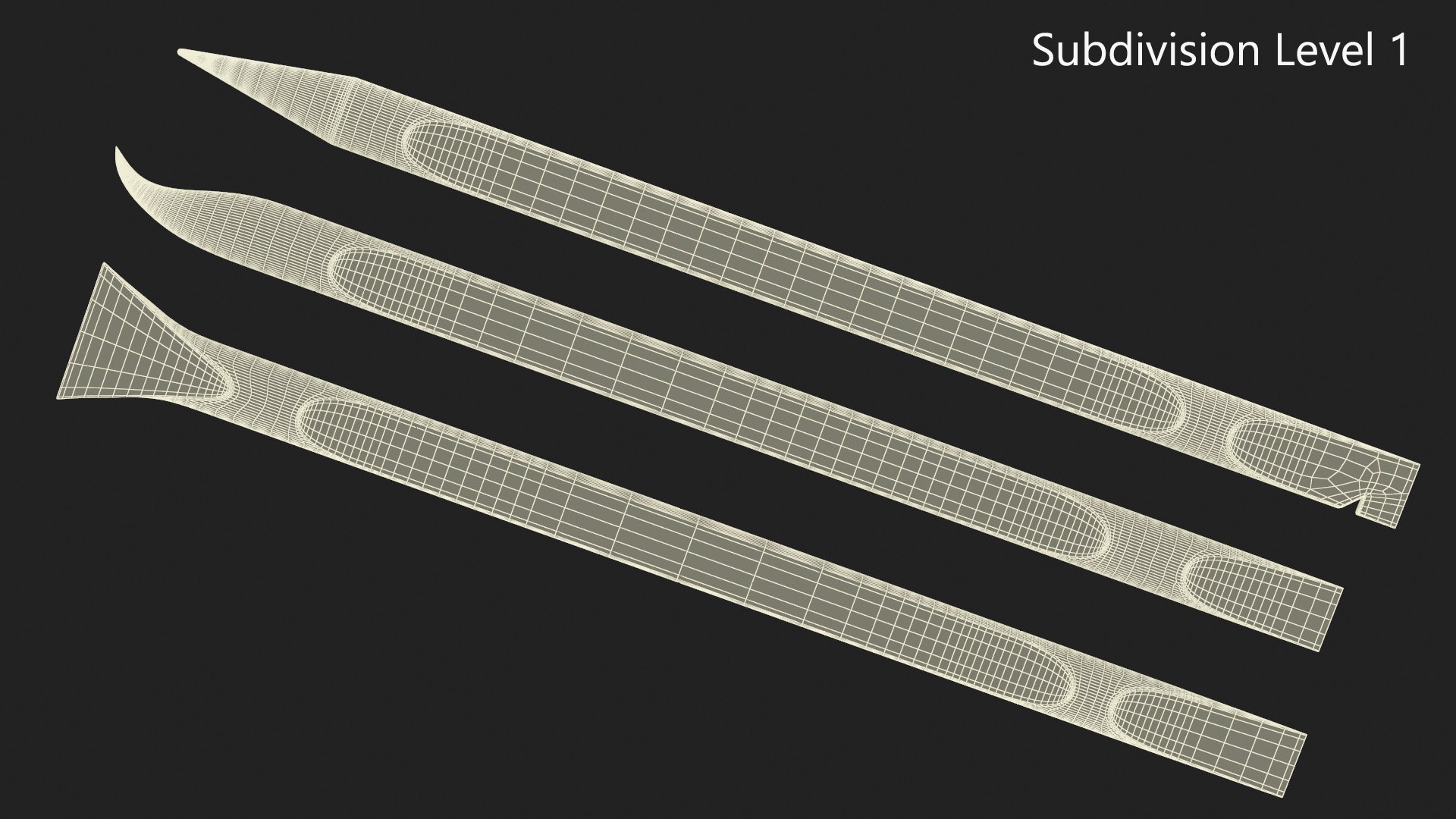 3D Nylon Plastic Spudger Set Model - TurboSquid 2214629