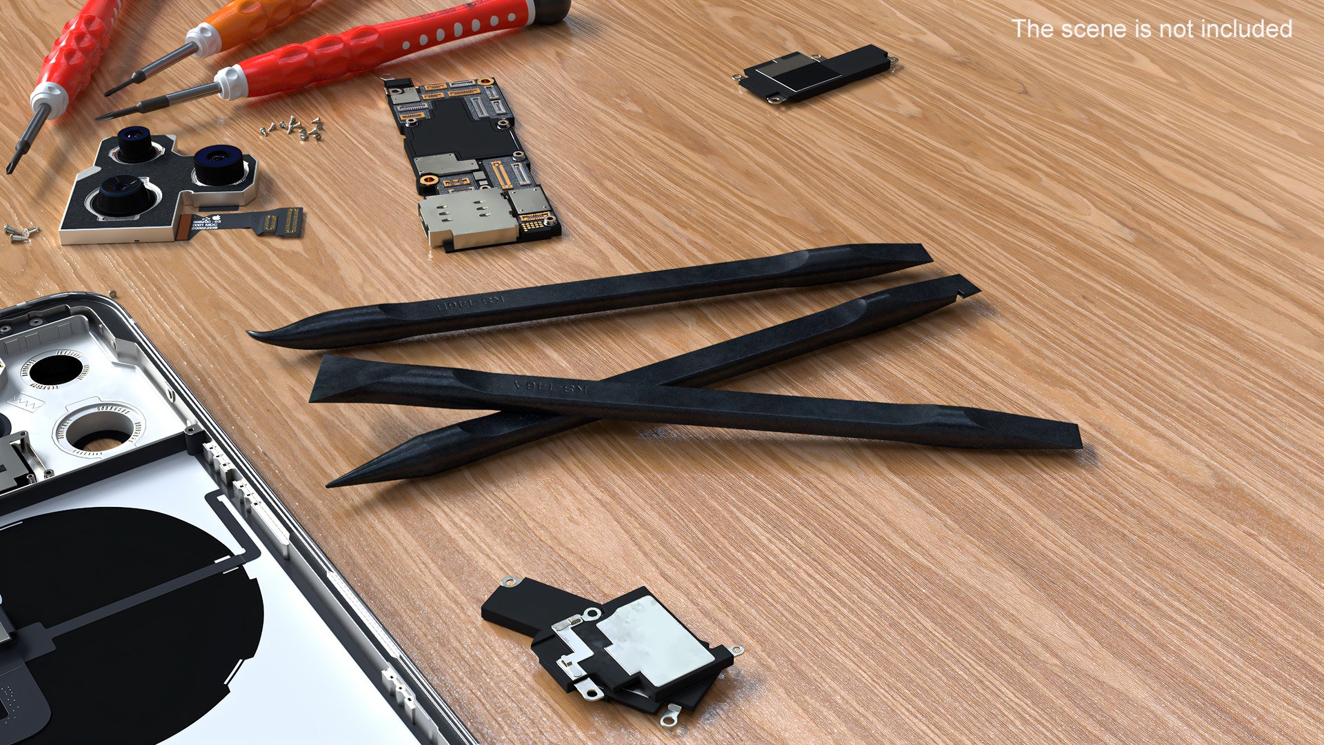 3D Nylon Plastic Spudger Set Model - TurboSquid 2214629