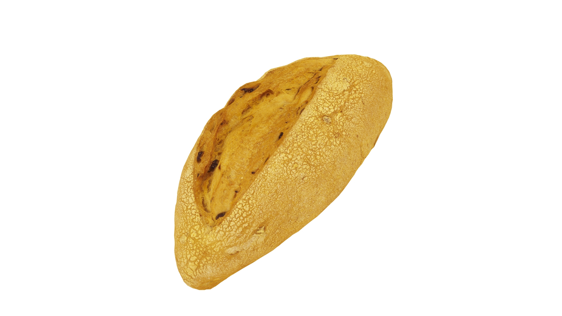 Rustic Sundried Tomato Bread - Real-Time 3D Scanned 3D Model ...