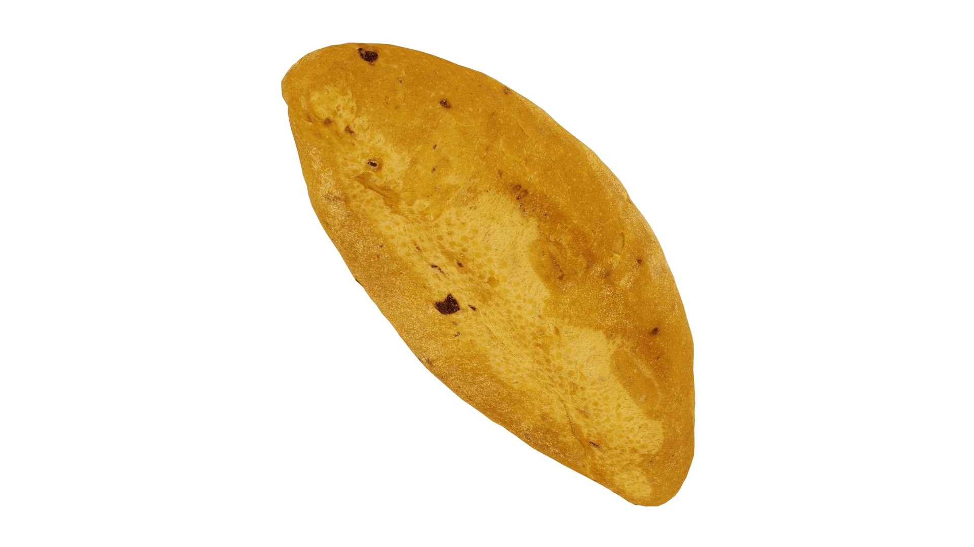 Rustic Sundried Tomato Bread - Real-Time 3D Scanned 3D Model ...