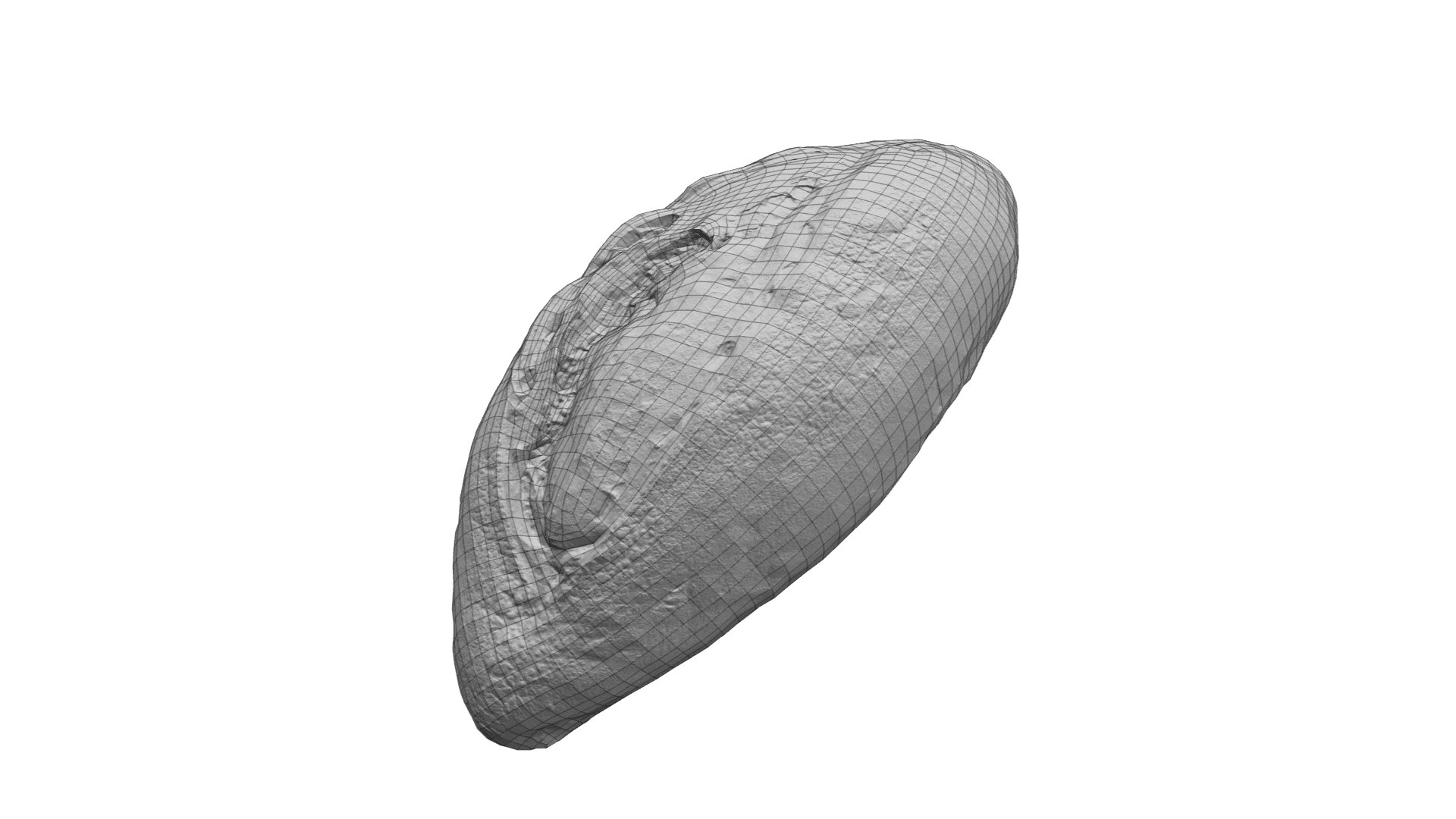 Rustic Sundried Tomato Bread - Real-Time 3D Scanned 3D Model ...