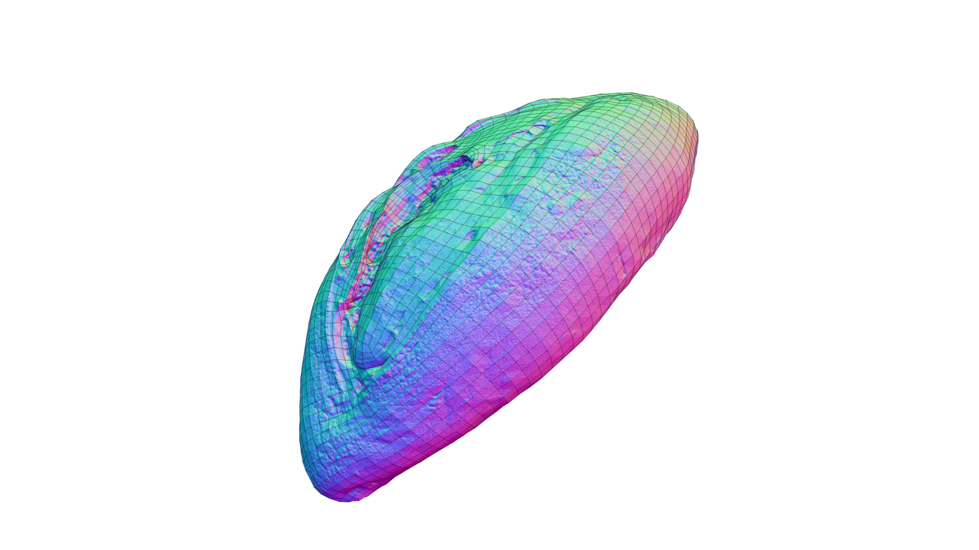 Rustic Sundried Tomato Bread - Real-Time 3D Scanned 3D Model ...