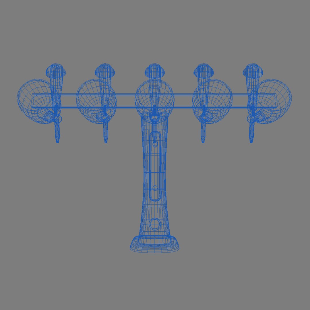 Beer Tap Fonts 3d Model