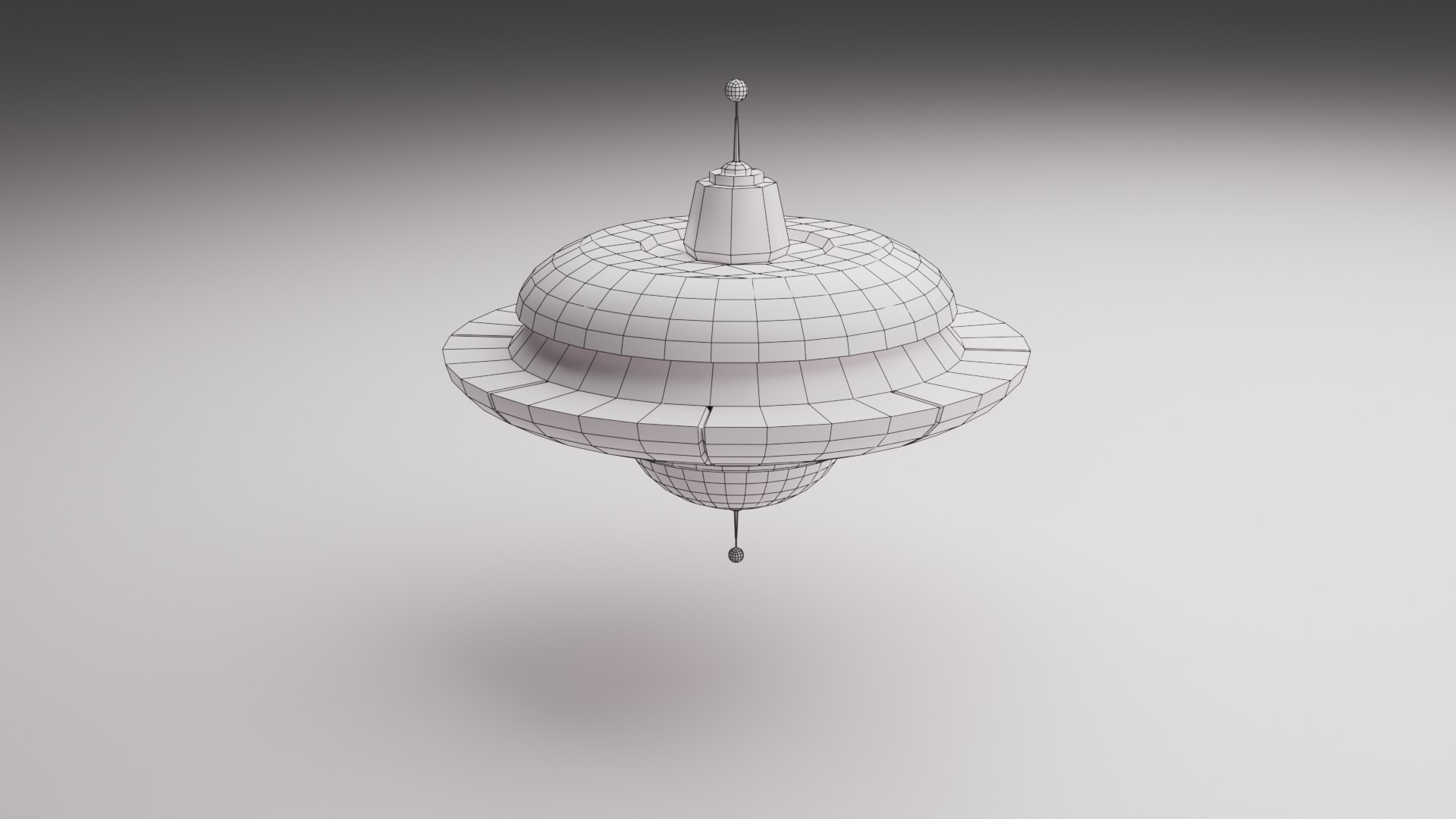 3D Model Cartoon UFO Collection - TurboSquid 2096225